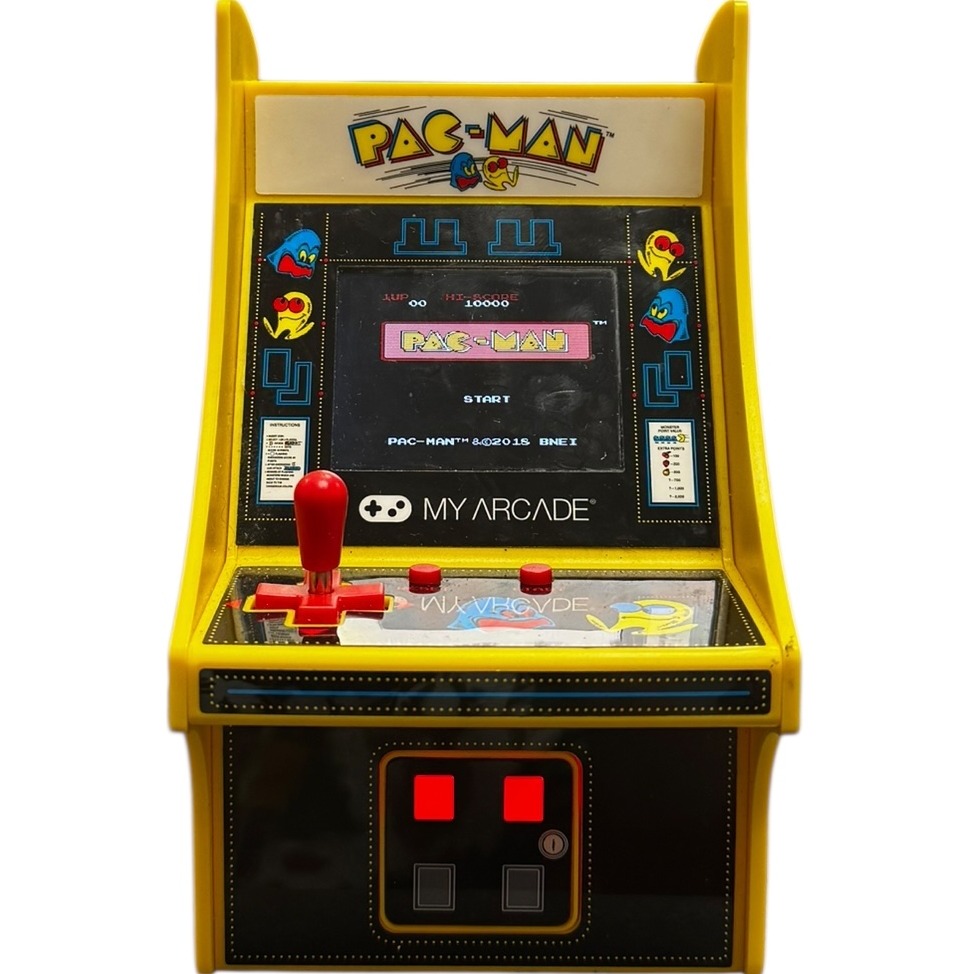 Pre-owned My Arcade: Mini Pac-Man Arcade Machine - Yellow Colour (Used ...